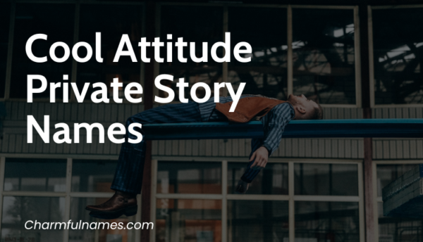 170+ Fierce Attitude Private Story Names To Own Your Snap!