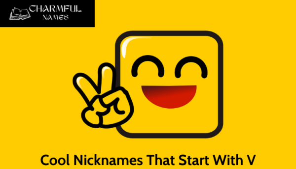 200+ Funny, Cool & Catchy Nicknames That Start With V
